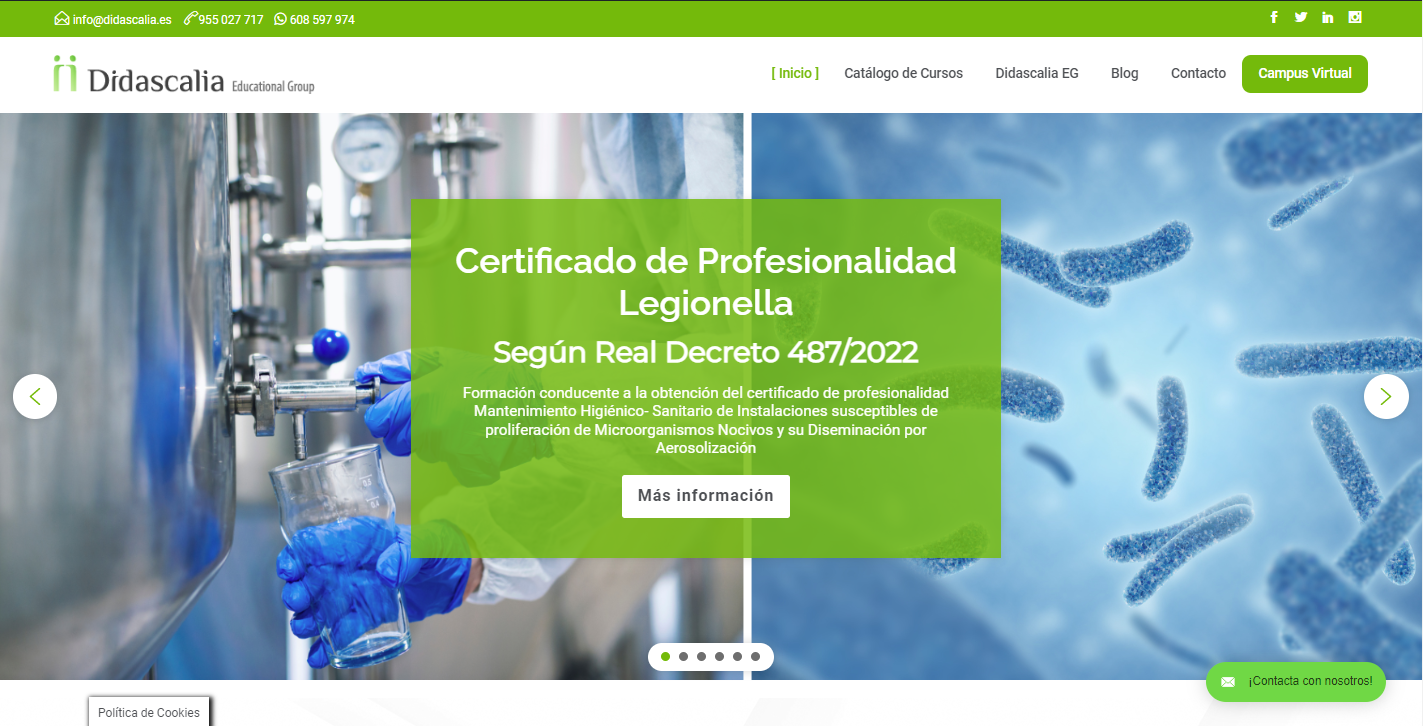 DIDASCALIA EG | Capacitación profesional l Formación l Empleo